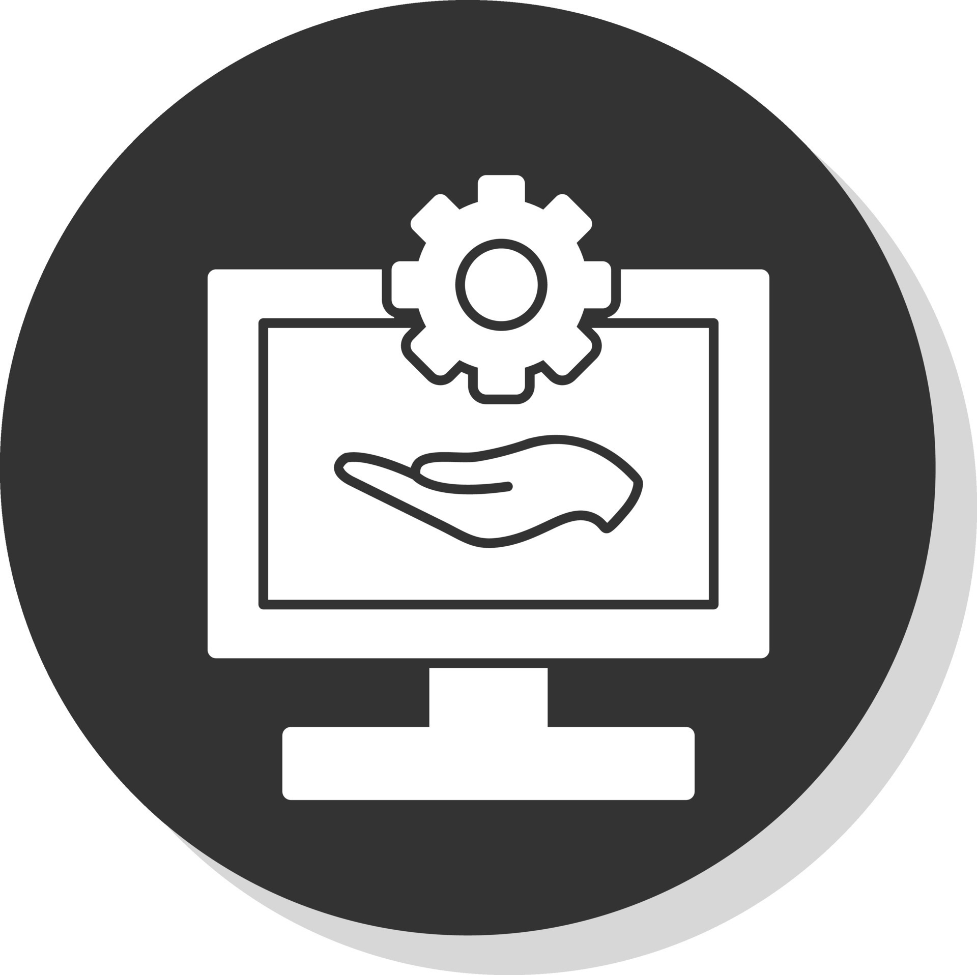 Software Support Vector Icon Design 30400199 Vector Art at Vecteezy