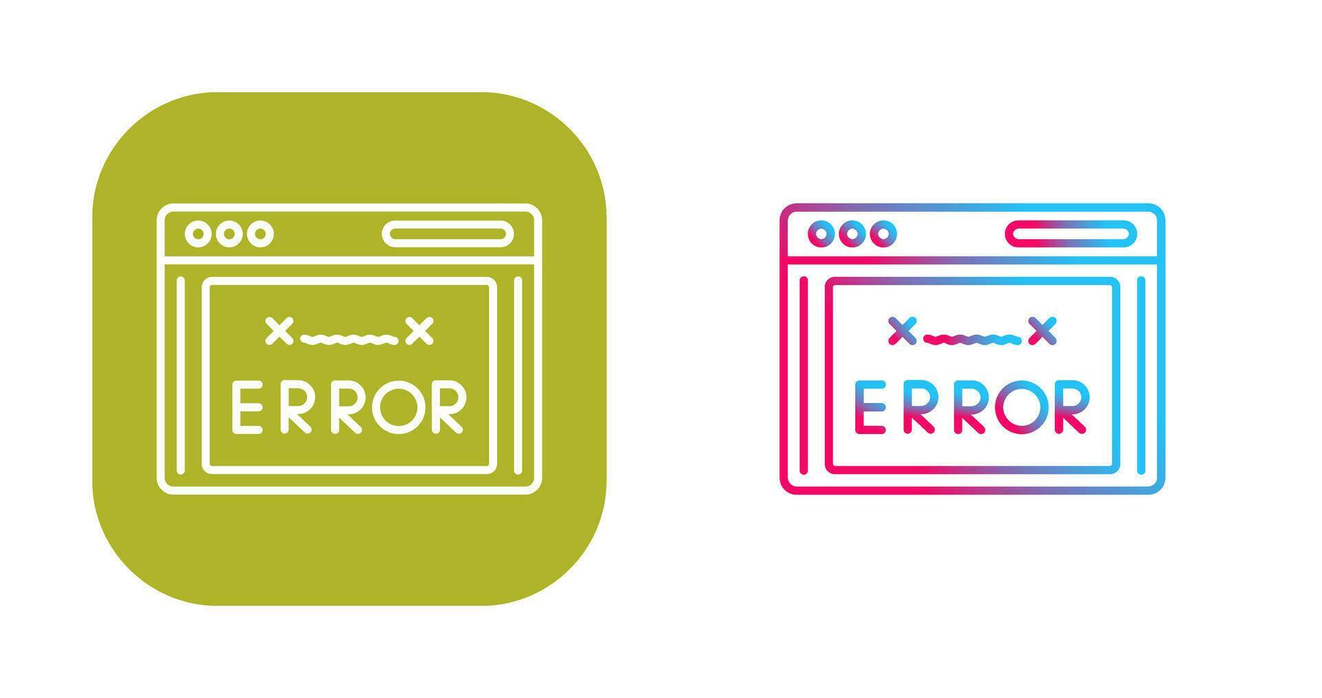 Error Code Vector Icon 30418999 Vector Art at Vecteezy