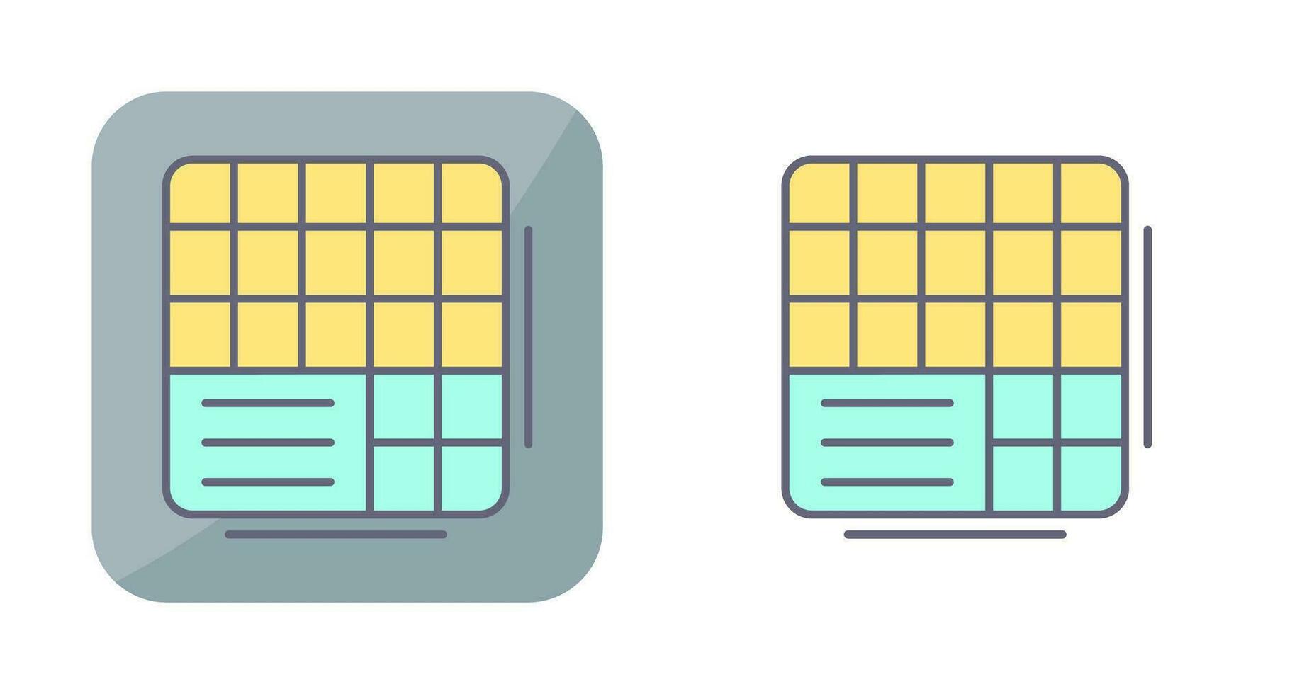 icono de vector de datos de tabla 30422779 Vector en Vecteezy