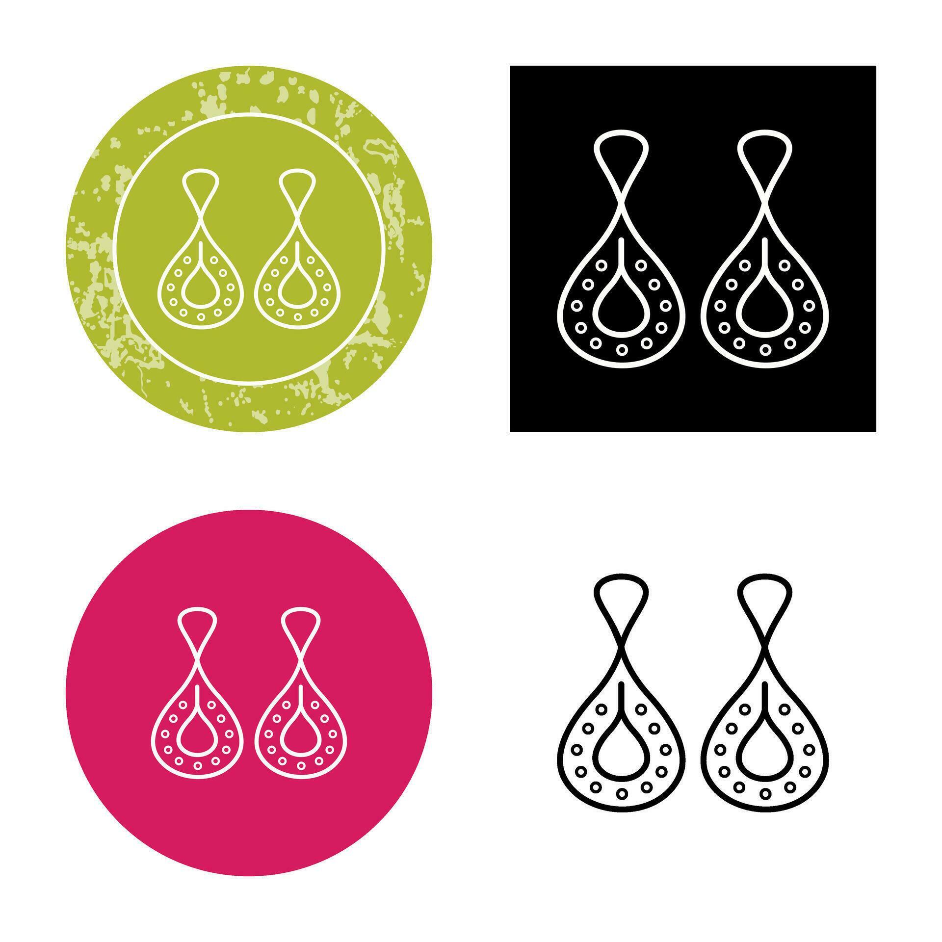 Earring Vector Icon 30430300 Vector Art at Vecteezy