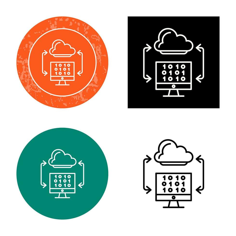 Cloud Coding Vector Icon 30430510 Vector Art at Vecteezy