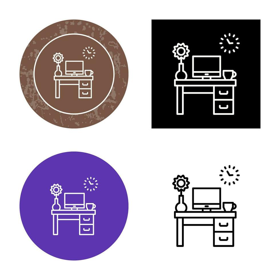 Work Table Vector Icon 30430653 Vector Art at Vecteezy