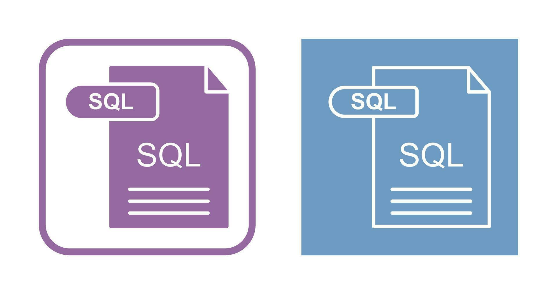 SQL Vector Icon 30439317 Vector Art at Vecteezy