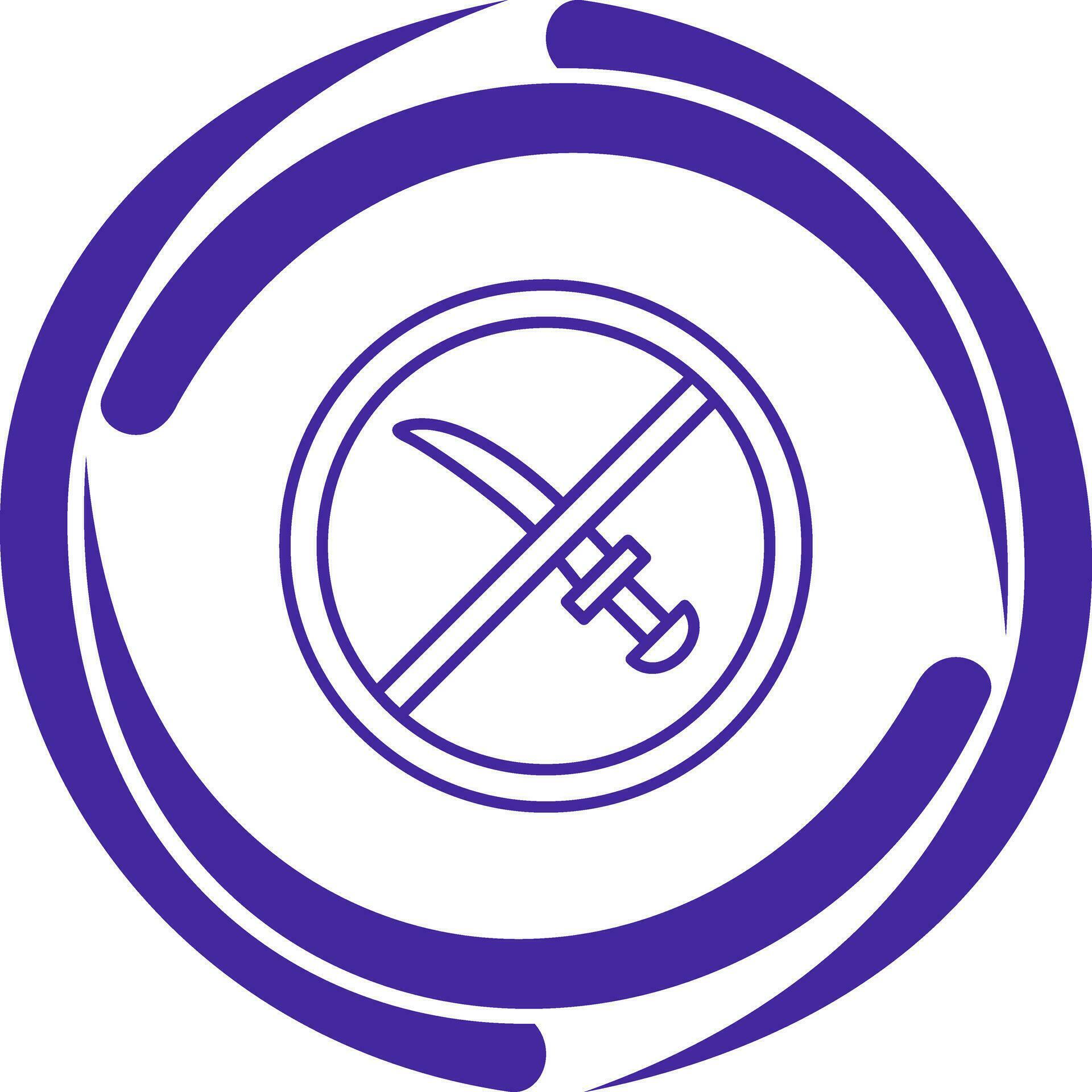 No Weapons Vector Icon 30447880 Vector Art at Vecteezy