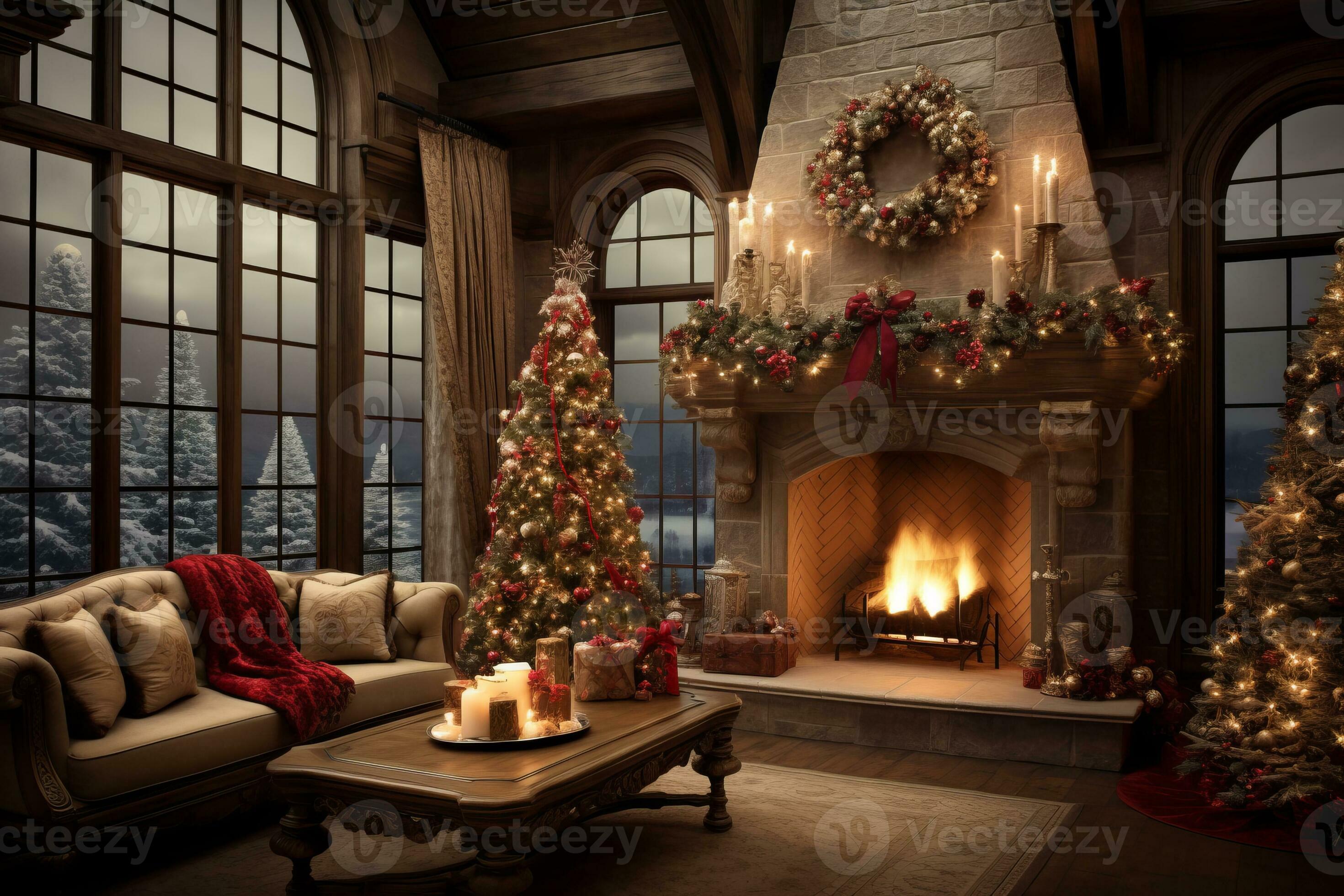 Enchanting Christmas ambiance. Generative AI 30462087 Stock Photo at ... Enchanting Christmas ambiance. Generative AI 30462087 Stock Photo at ...