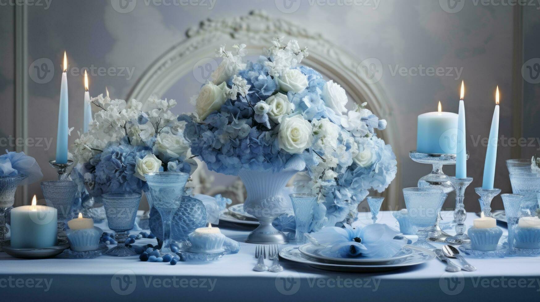 Enchanting blue ambiance, celebrating serenity. Generative AI 30463008 ... Enchanting blue ambiance, celebrating serenity. Generative AI 30463008 ...