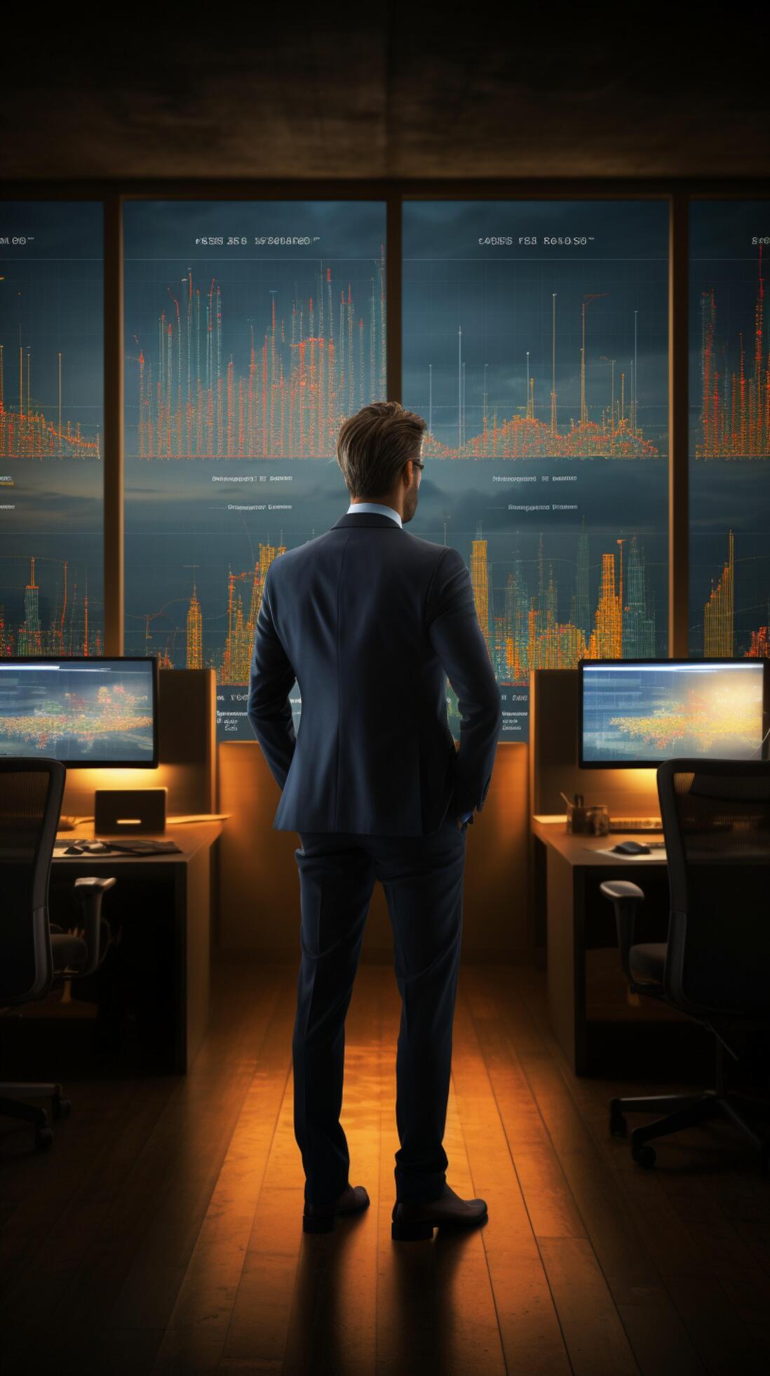 Analyzing Performance Metrics Through Data Visualization The Businessman Gains Insights