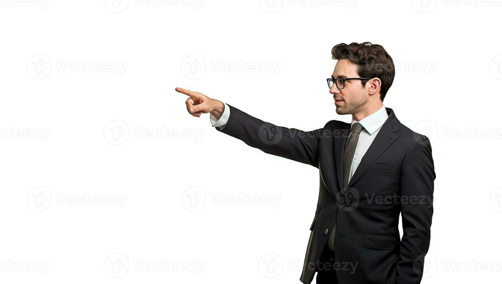 Business Man Pointing Finger Stock Photos, Images and Backgrounds for ...