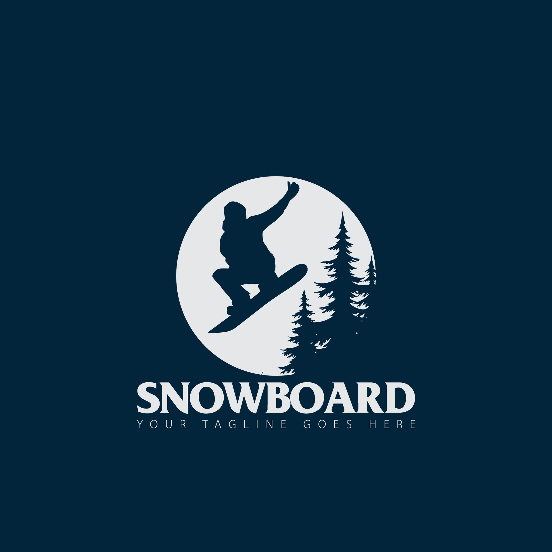 snowboard logo vector 30520121 Vector Art at Vecteezy