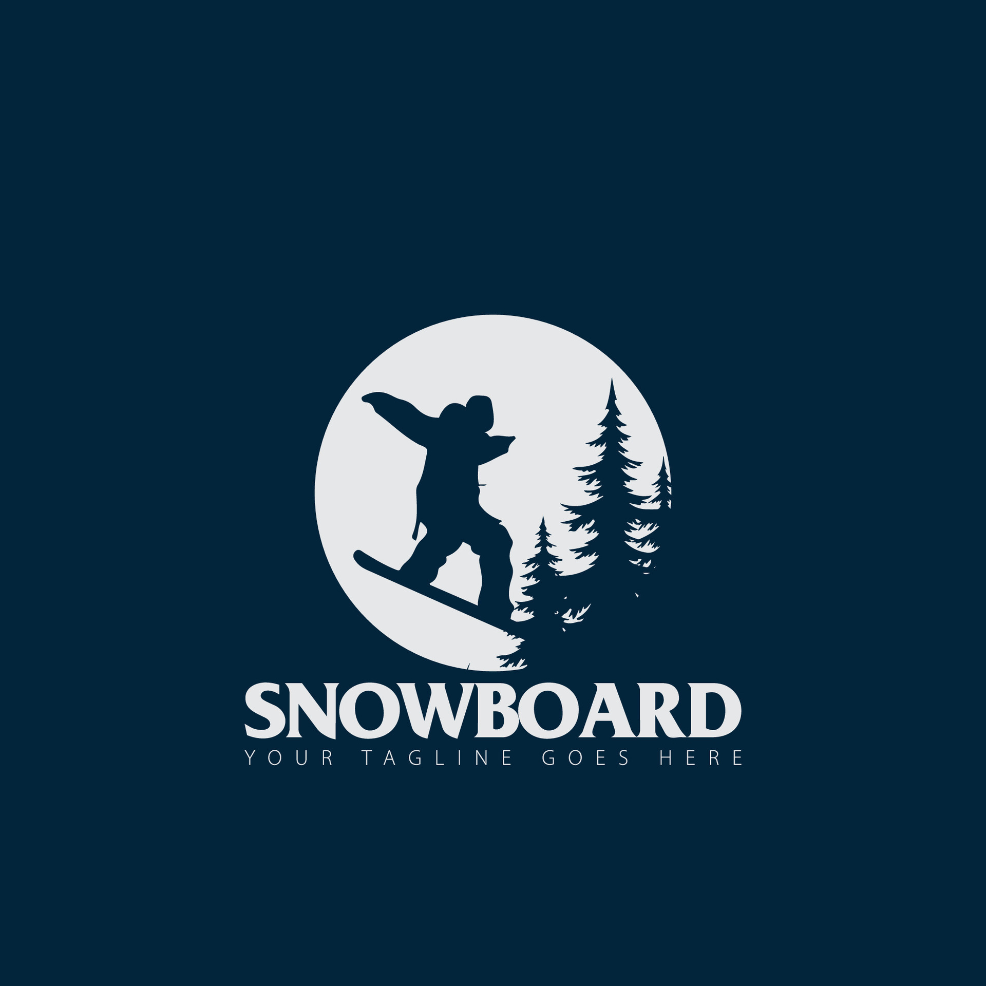 snowboard logo vector 30520140 Vector Art at Vecteezy
