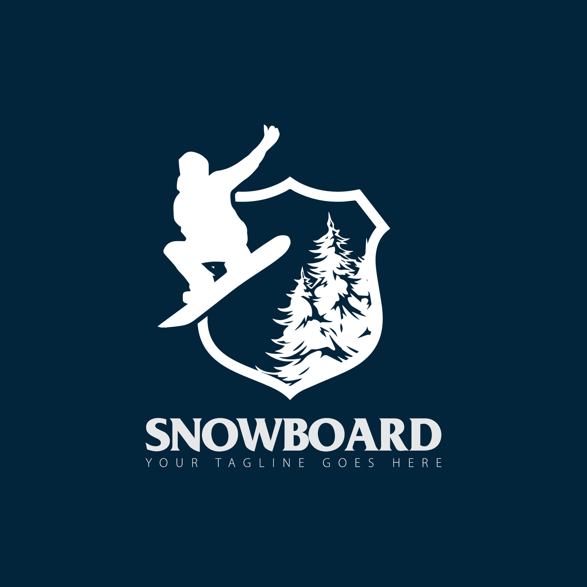 snowboard logo vector 30521512 Vector Art at Vecteezy