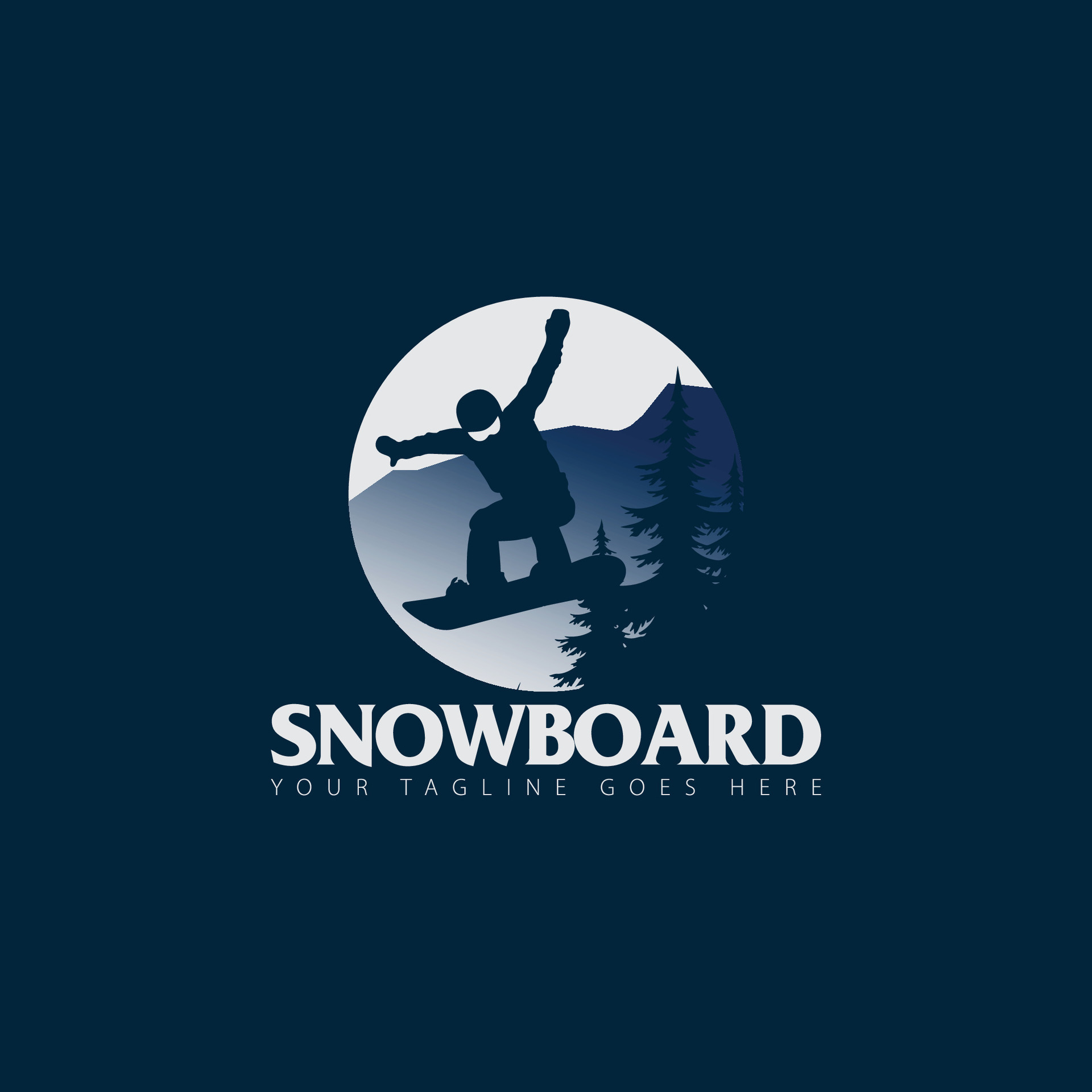 snowboard logo vector 30521529 Vector Art at Vecteezy