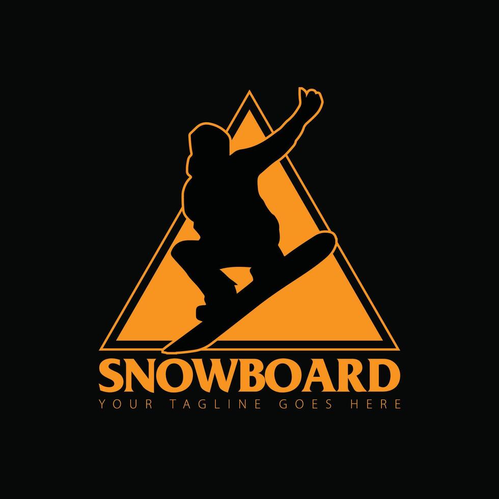 snowboard logo vector 30521535 Vector Art at Vecteezy