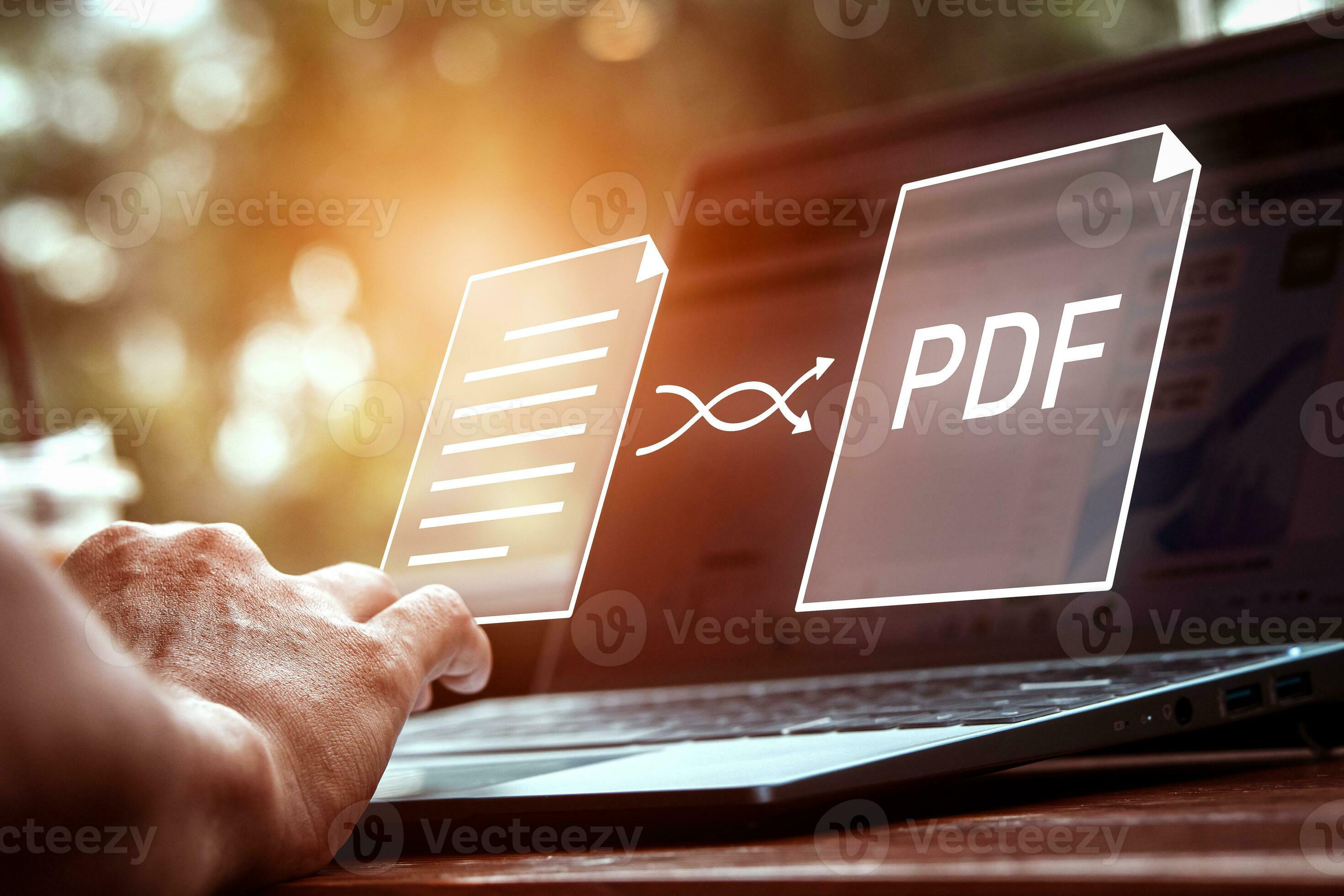 Convert PDF files with online programs. Users convert document files on ...