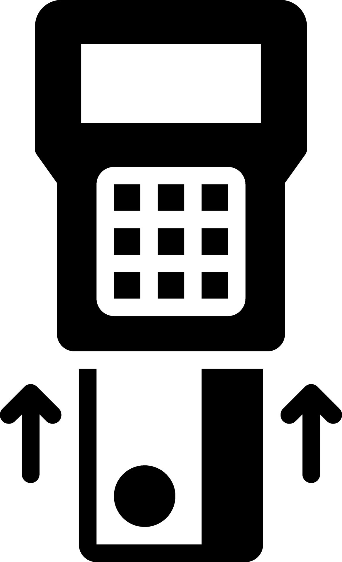 solid icon for inserted 30523970 Vector Art at Vecteezy