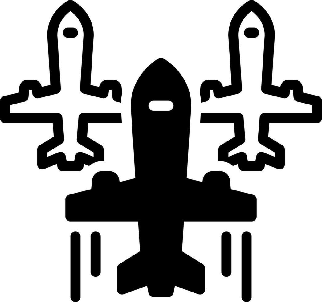 solid icon for planes 30524129 Vector Art at Vecteezy