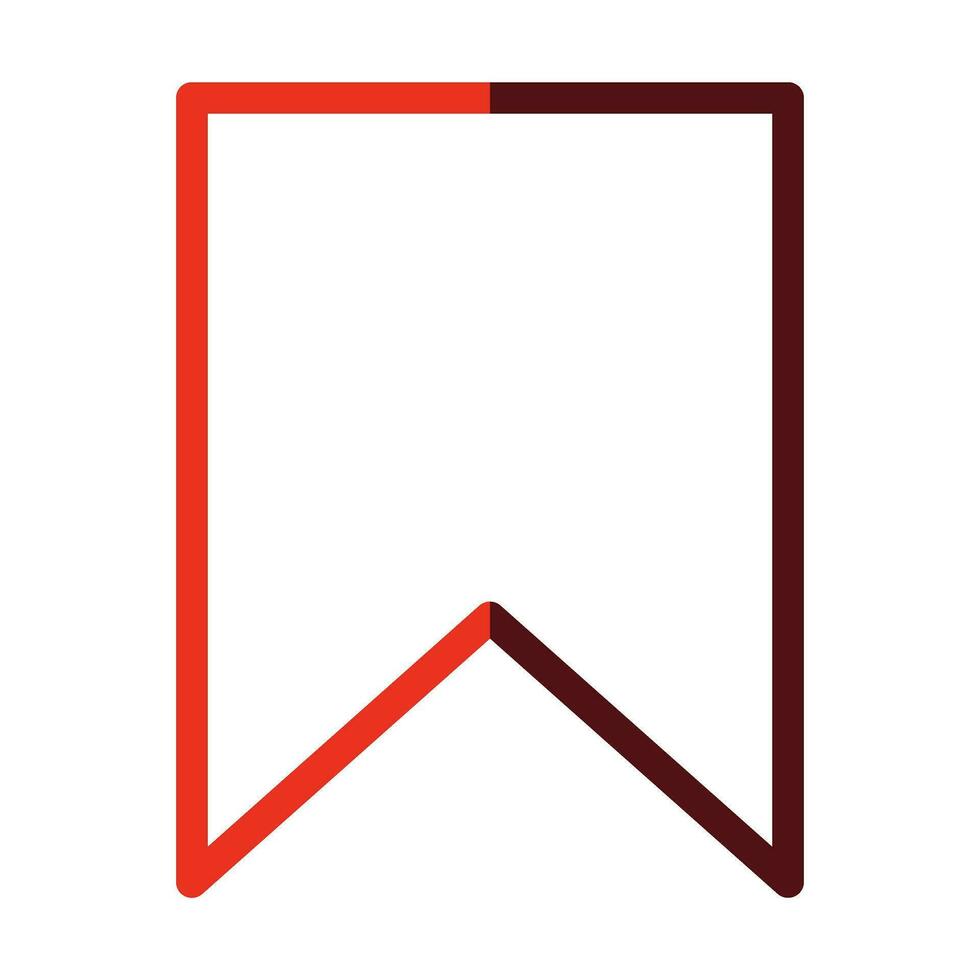 Book Marked Vector Thick Line Two Color Icons For Personal And ... Book Marked Vector Thick Line Two Color Icons For Personal And ...