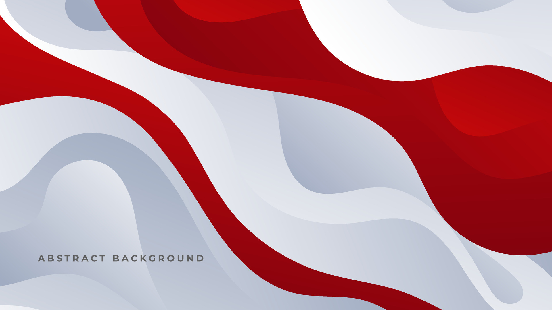 Modern Abstract Geometric Red White Background With Shadow Suit For Business Corporate Banner