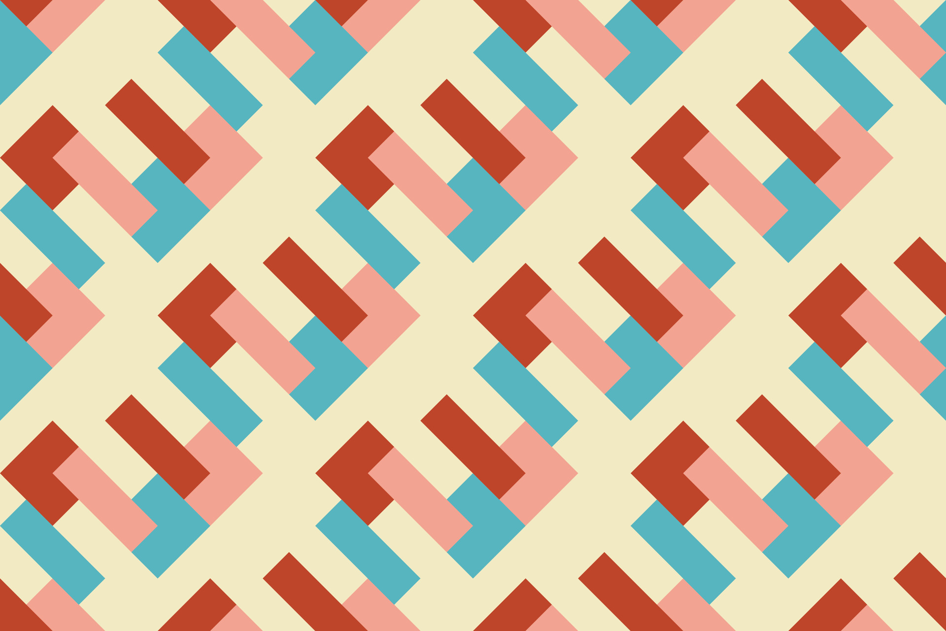 Geometric seamless smooth color pattern. Simple vector graphic ...