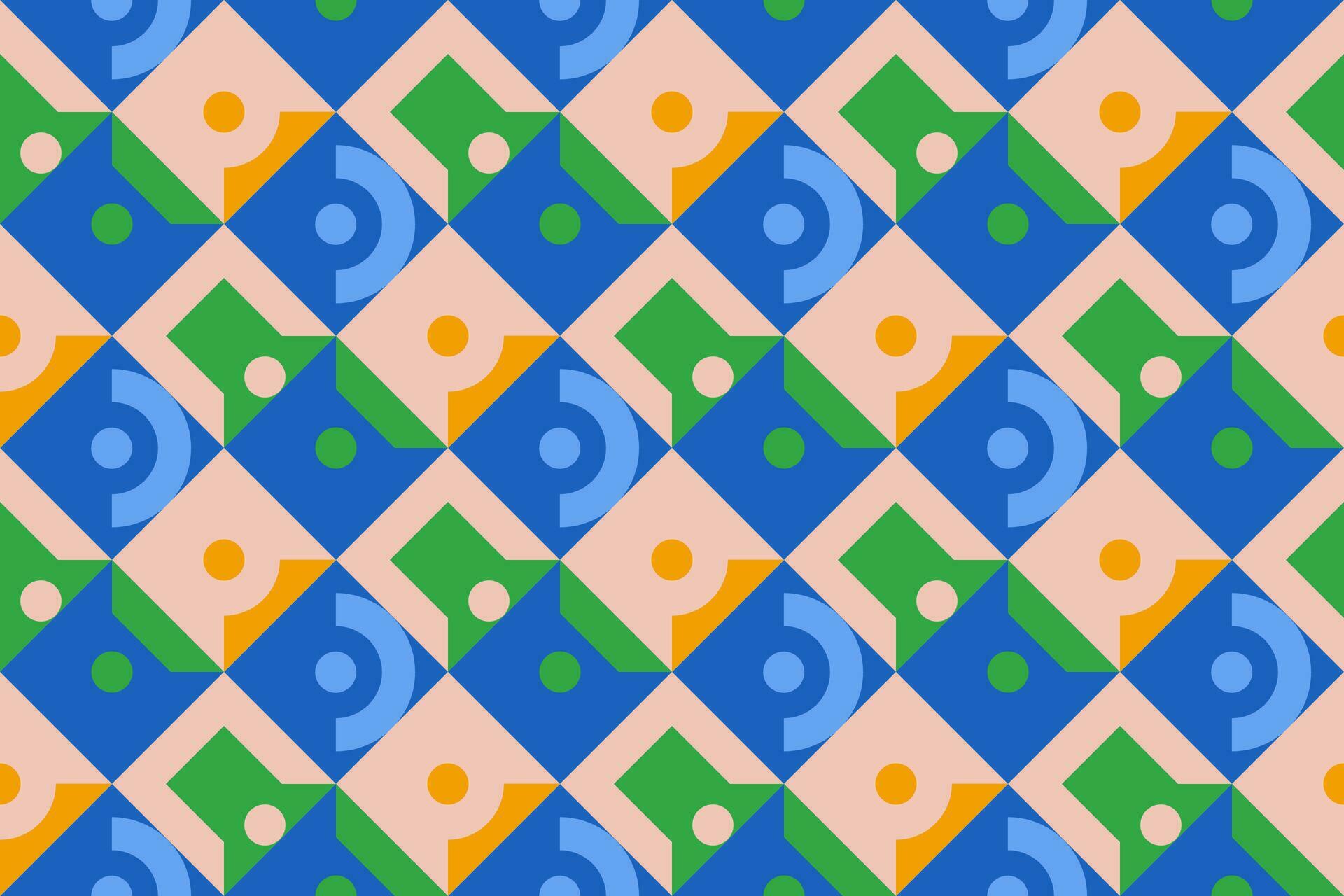 Geometric Seamless Pattern Abstract Geometric Hexagonal Graphic Design Print Cubes Pattern