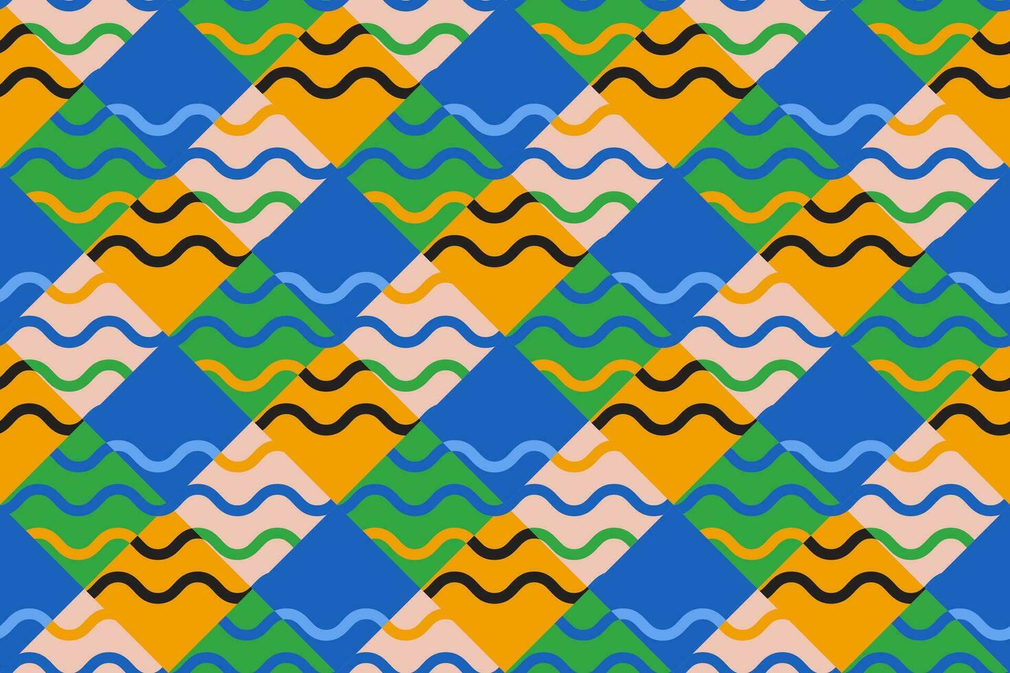 Geometric Seamless Pattern Abstract Geometric Hexagonal Graphic Design Print Cubes Pattern