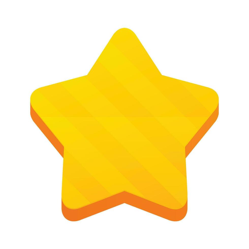Vector shiny yellow star on white background 30546778 Vector Art at Vecteezy