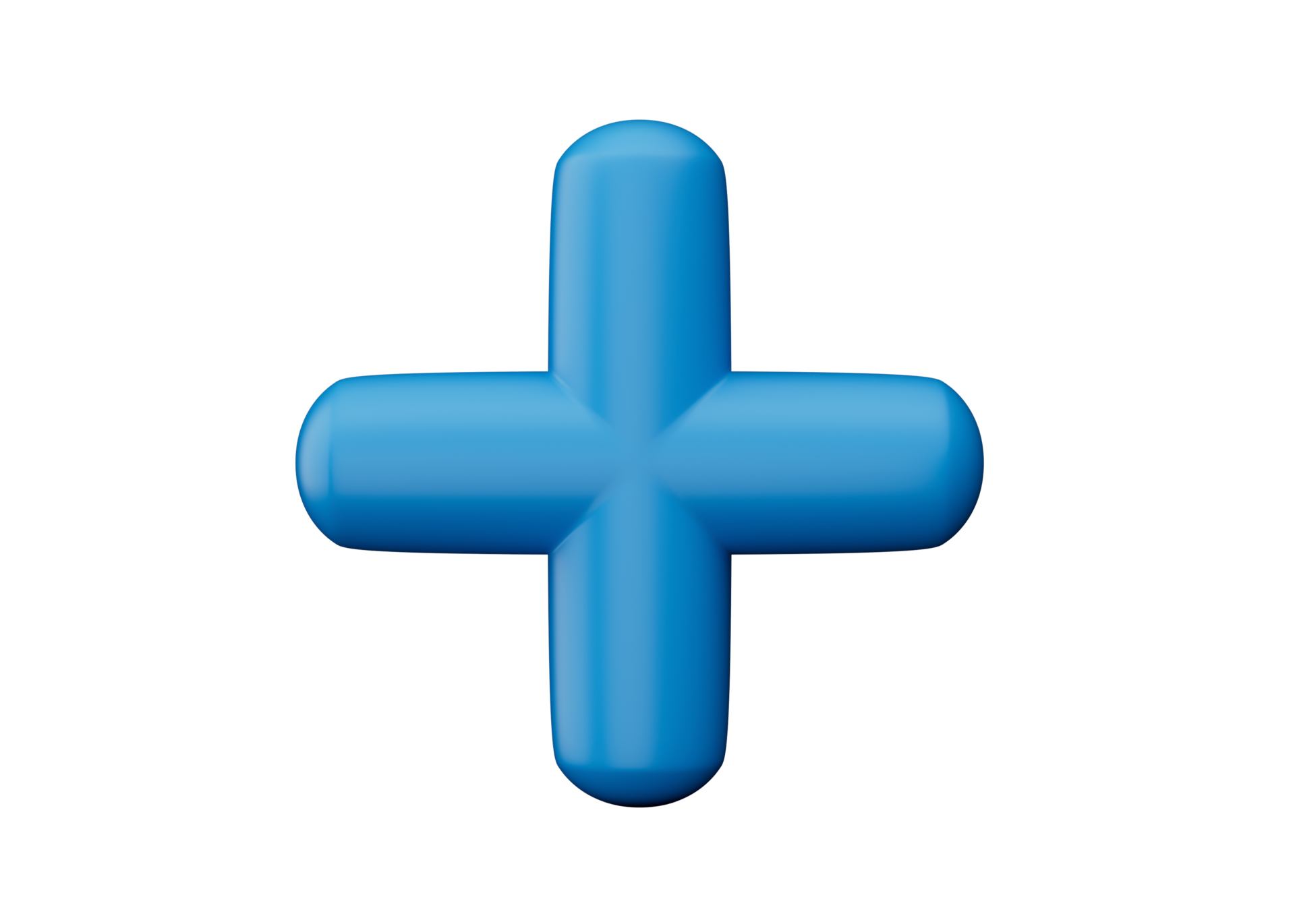 3d Plus icon blue color 3d illustration 30549153 PNG