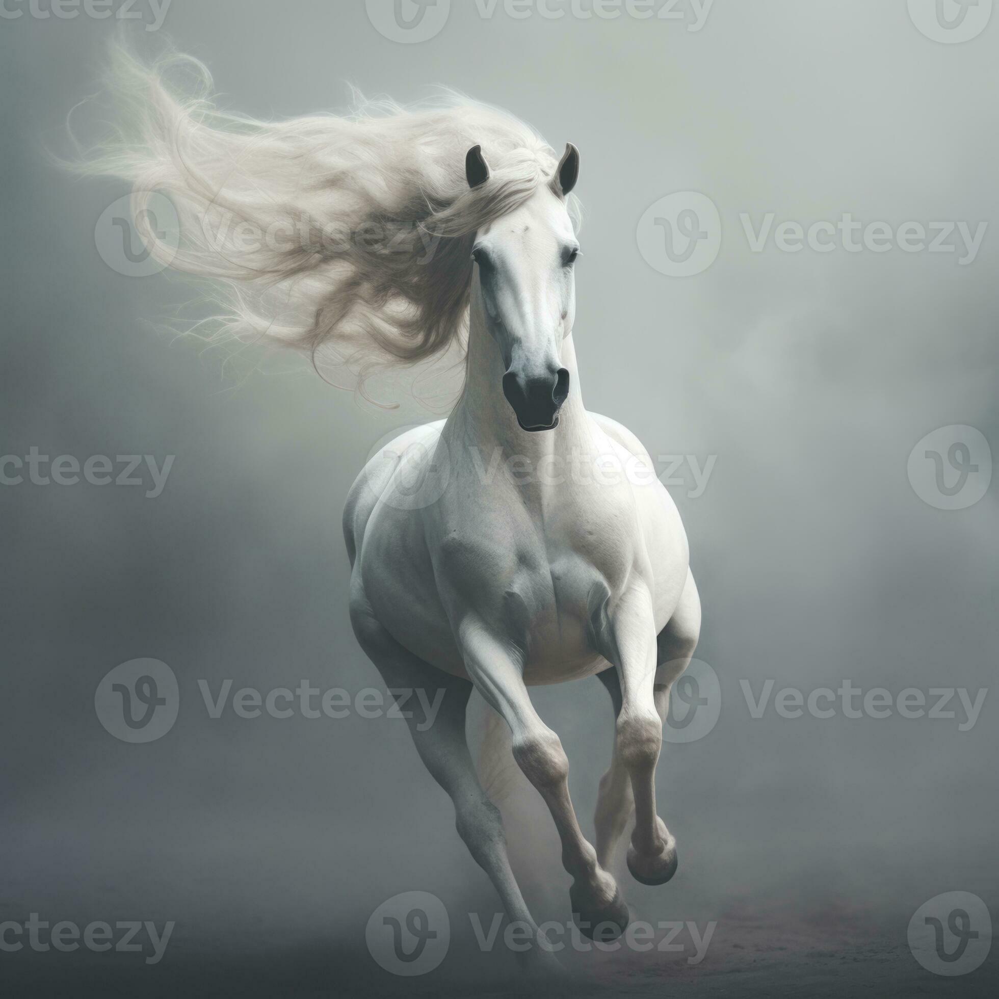 Arabian Horse Galloping