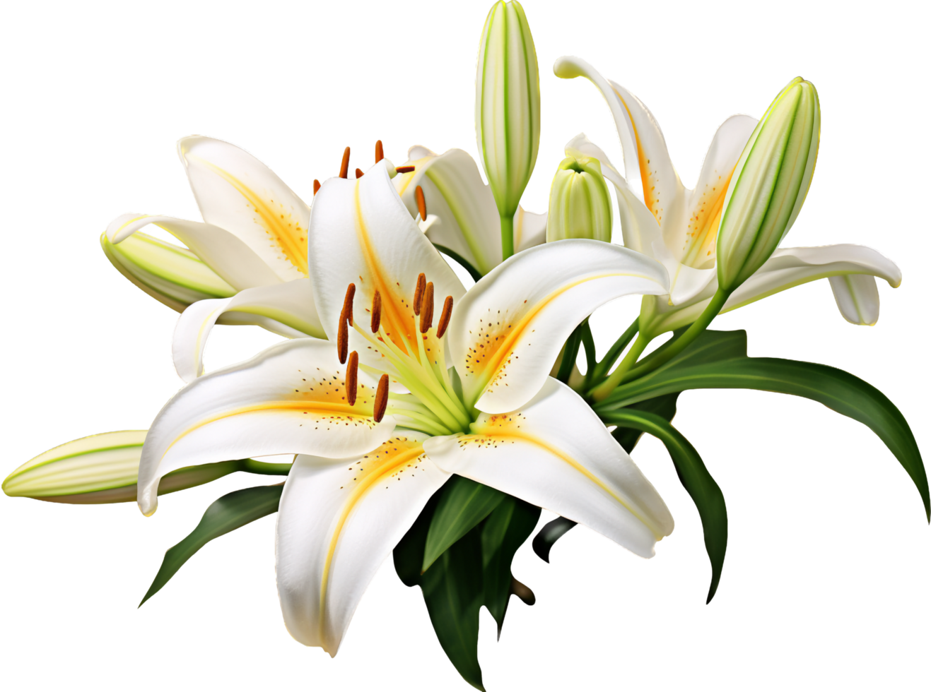 Lily Png With Ai Generated 30570368 Png