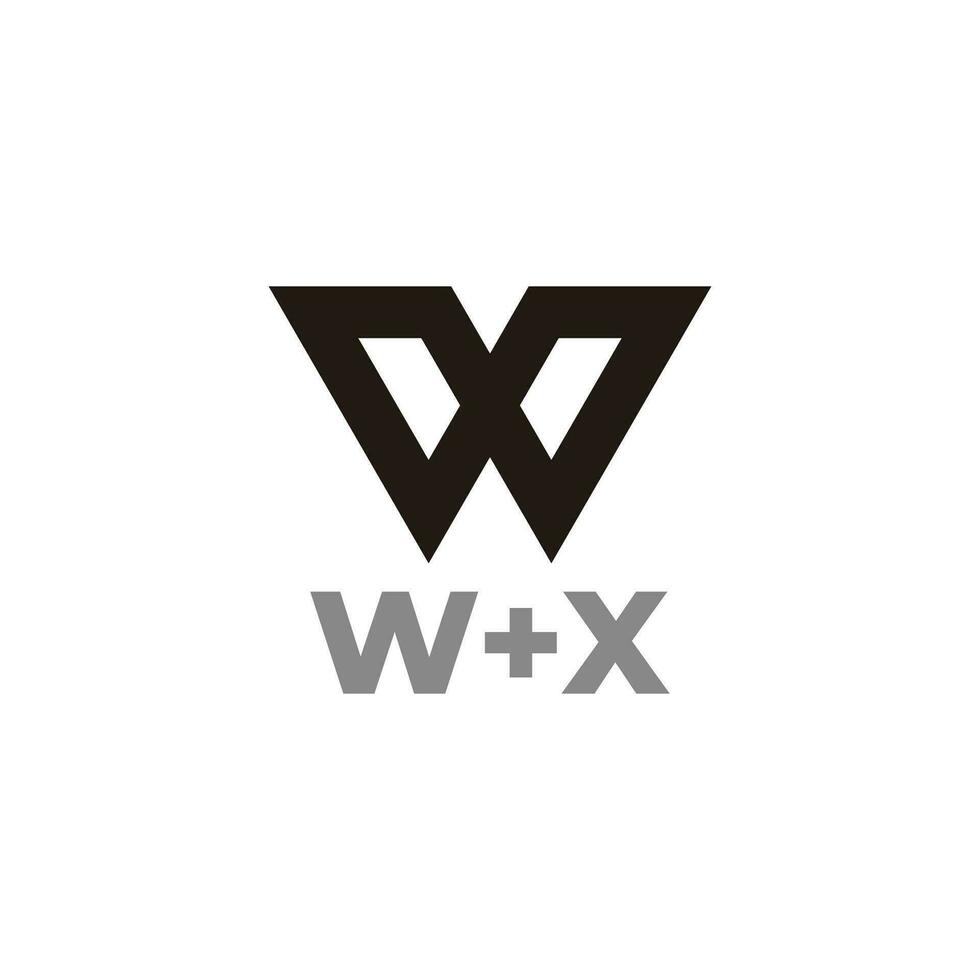 letter wx simple linked geometric line symbol vector 30576003 Vector ... letter wx simple linked geometric line symbol vector 30576003 Vector ...