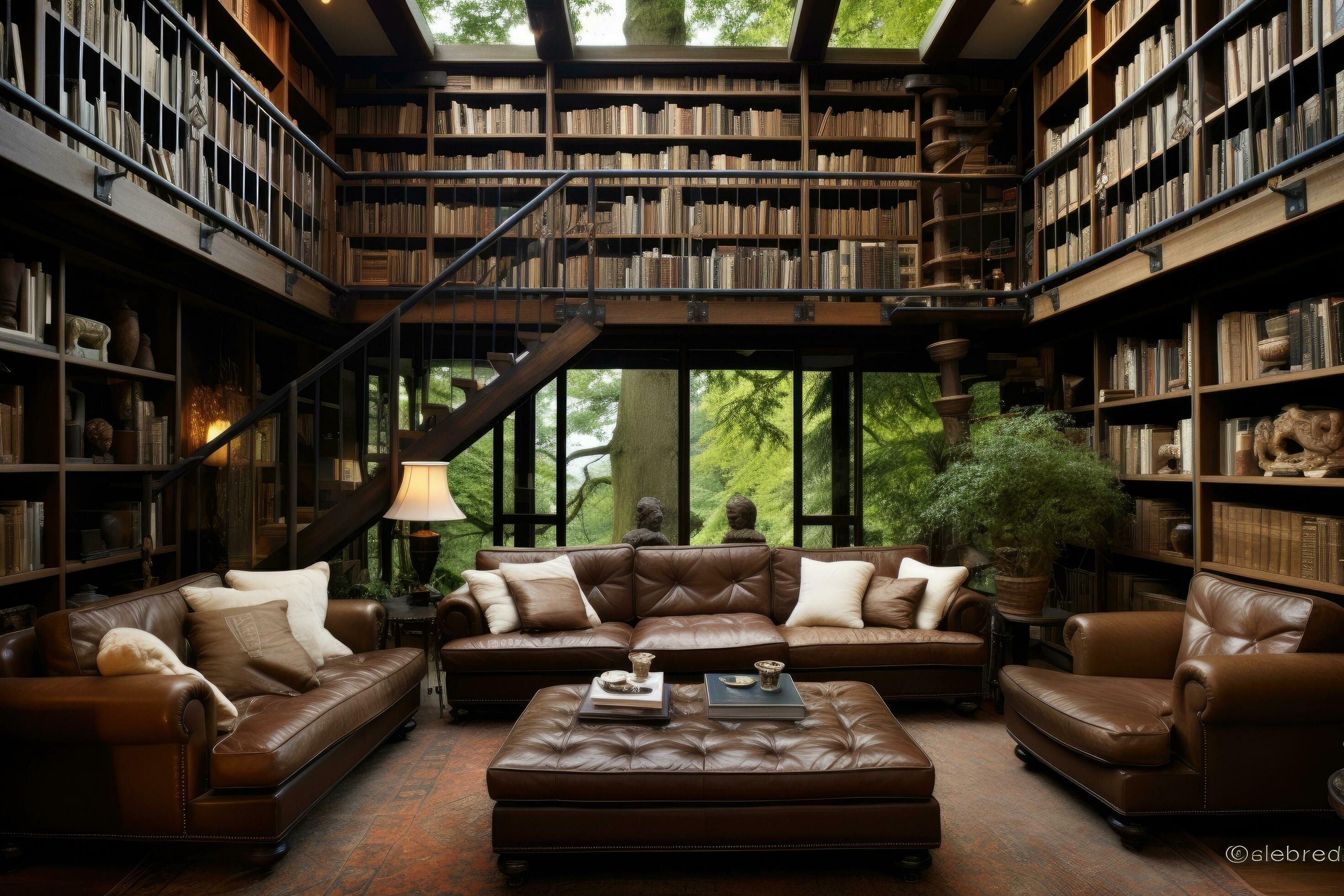 Beautiful Private Library