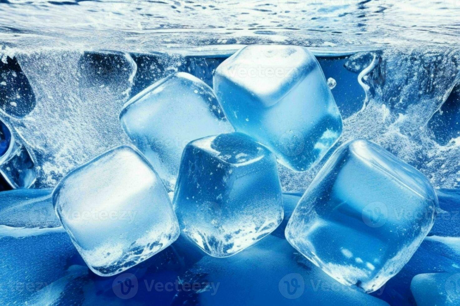 Ice cubes. AI Generative Pro Photo 30611931 Stock Photo at Vecteezy