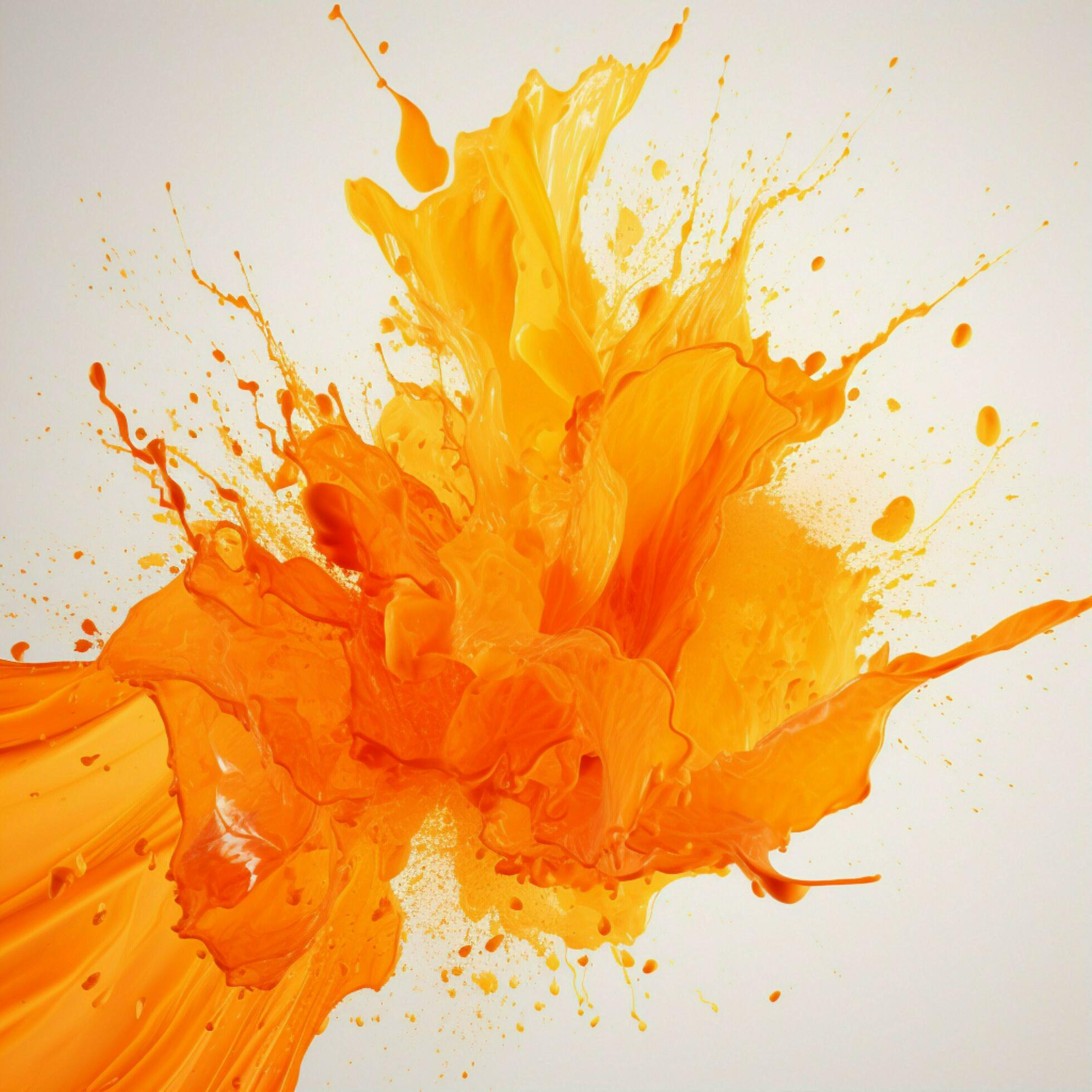 orange color splash 30620788 Stock Photo at Vecteezy