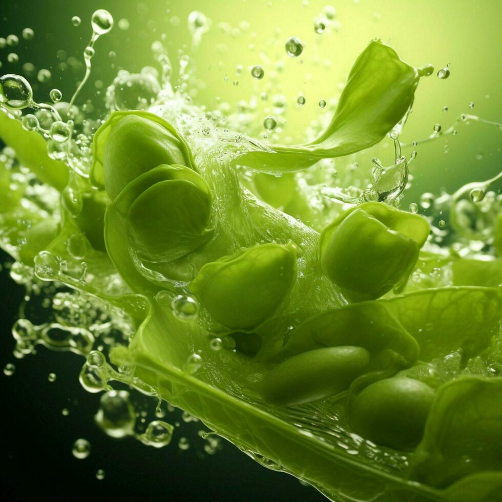 pea green color splash 30620881 Stock Photo at Vecteezy