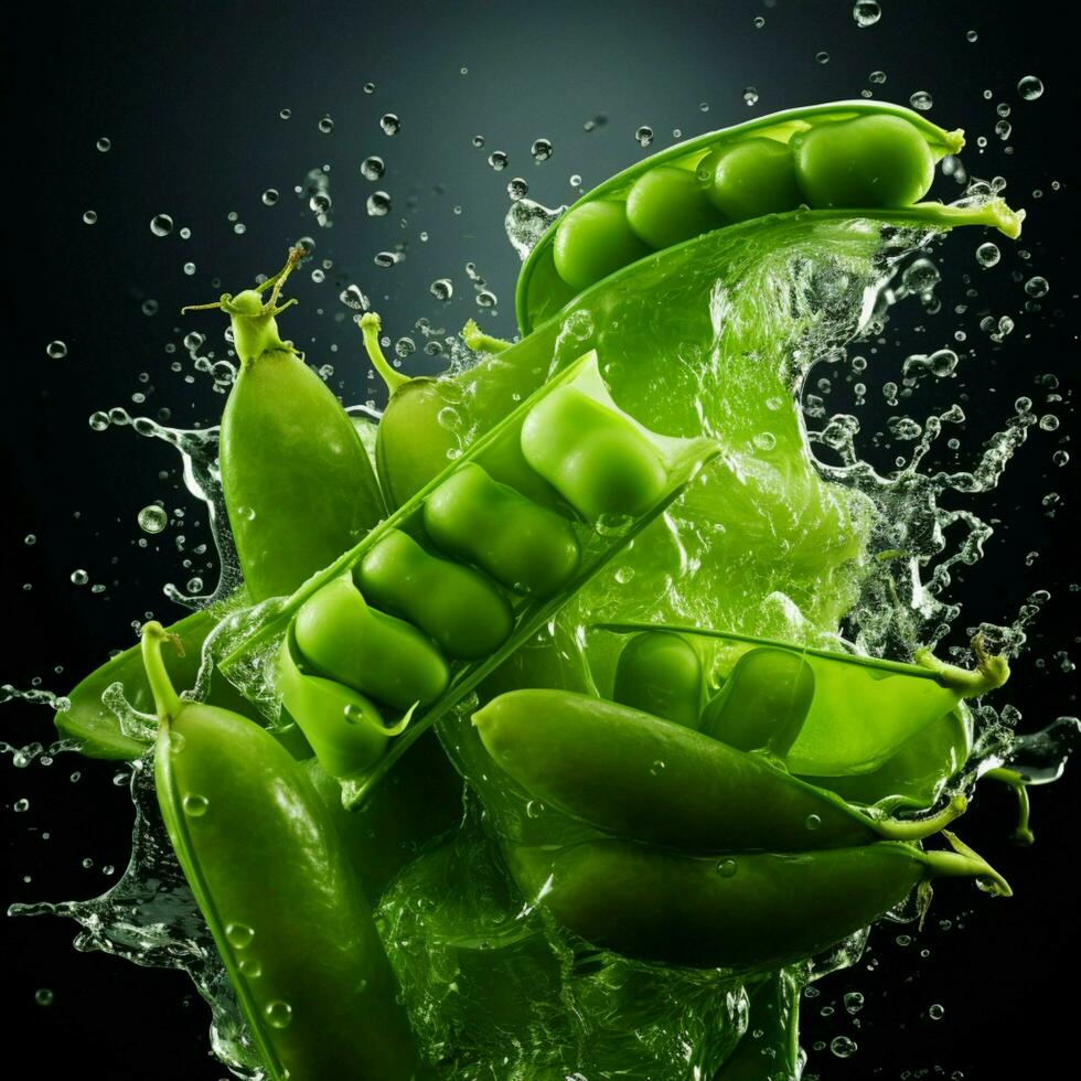 pea green color splash 30620959 Stock Photo at Vecteezy