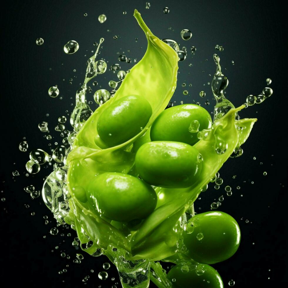 pea green color splash 30620980 Stock Photo at Vecteezy