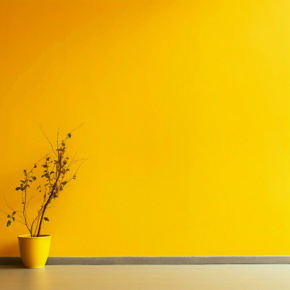 yellow Minimalist wallpaper 30622151 Stock Photo at Vecteezy