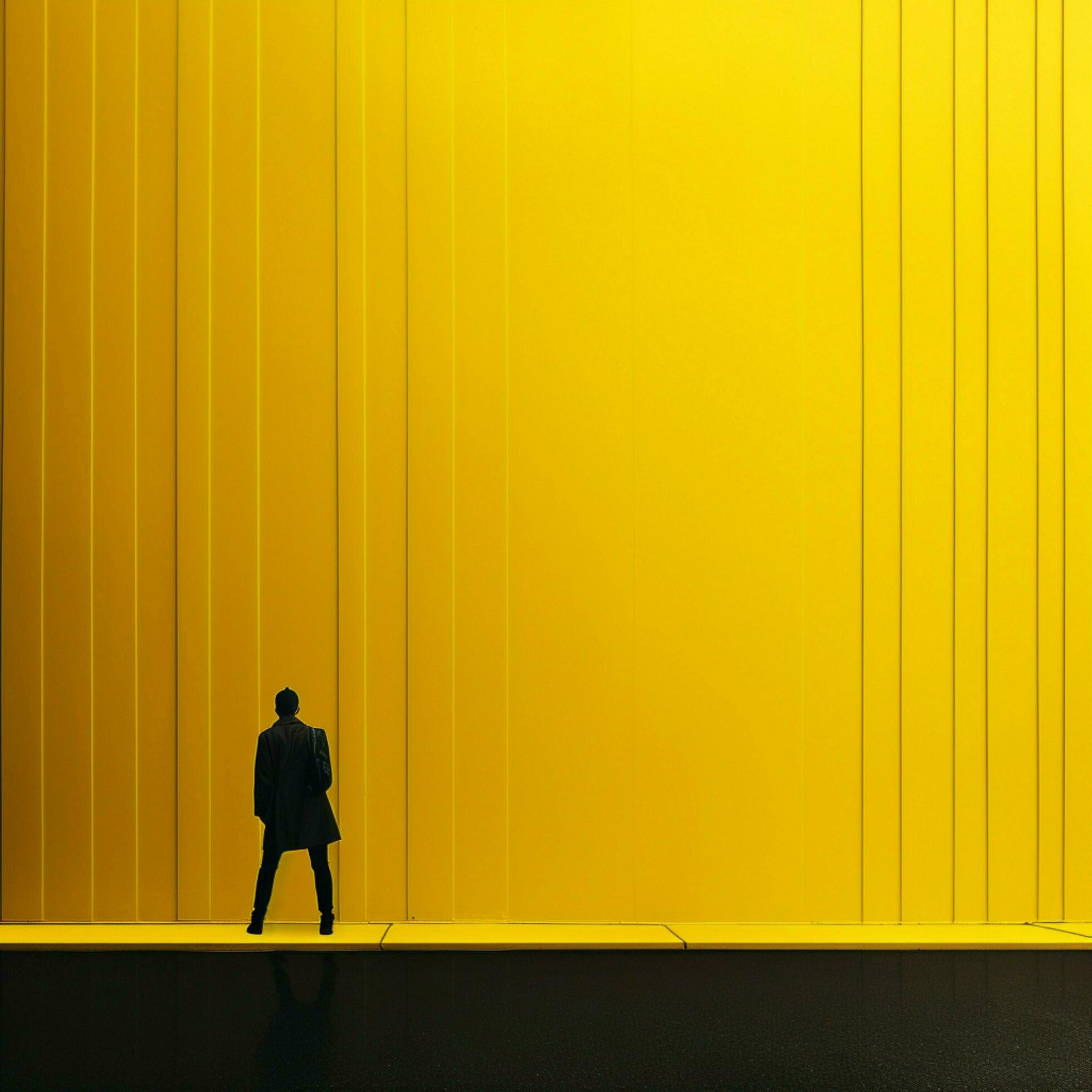 yellow Minimalist wallpaper 30622161 Stock Photo at Vecteezy