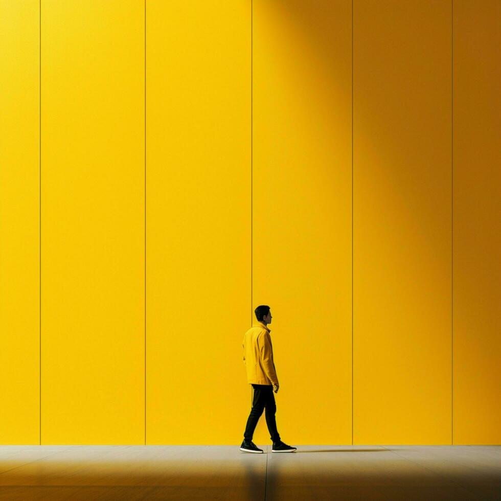 yellow Minimalist wallpaper 30622170 Stock Photo at Vecteezy