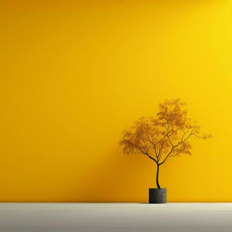 yellow Minimalist wallpaper 30622177 Stock Photo at Vecteezy