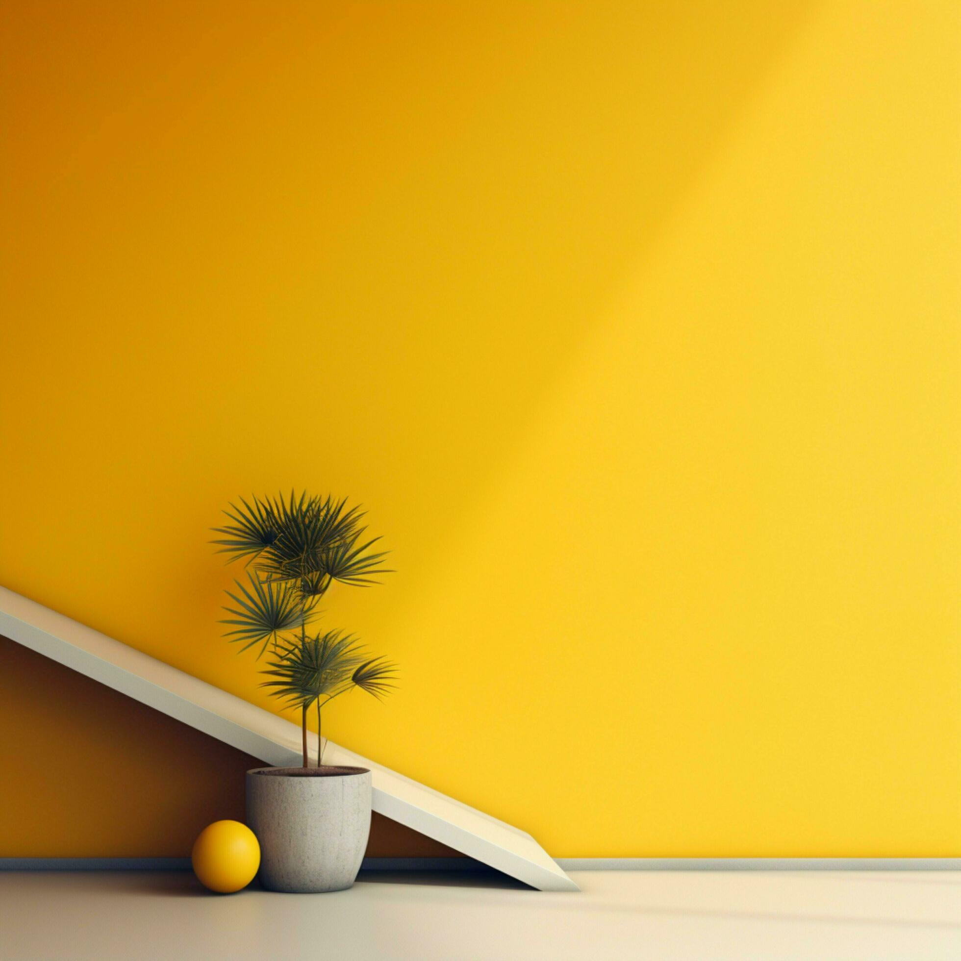 yellow Minimalist wallpaper 30622179 Stock Photo at Vecteezy