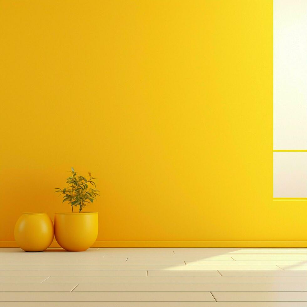 yellow Minimalist wallpaper 30622180 Stock Photo at Vecteezy