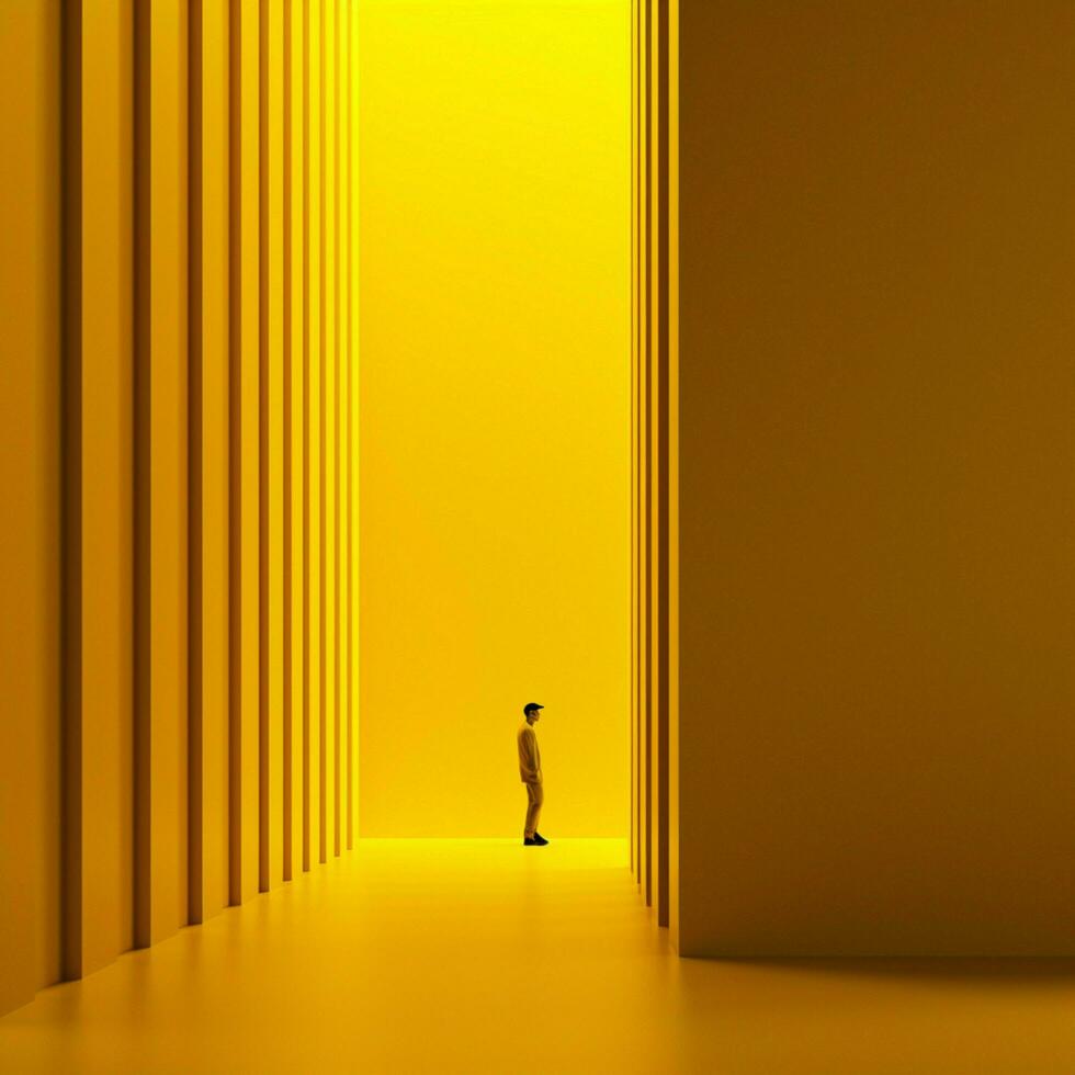 yellow Minimalist wallpaper 30622185 Stock Photo at Vecteezy
