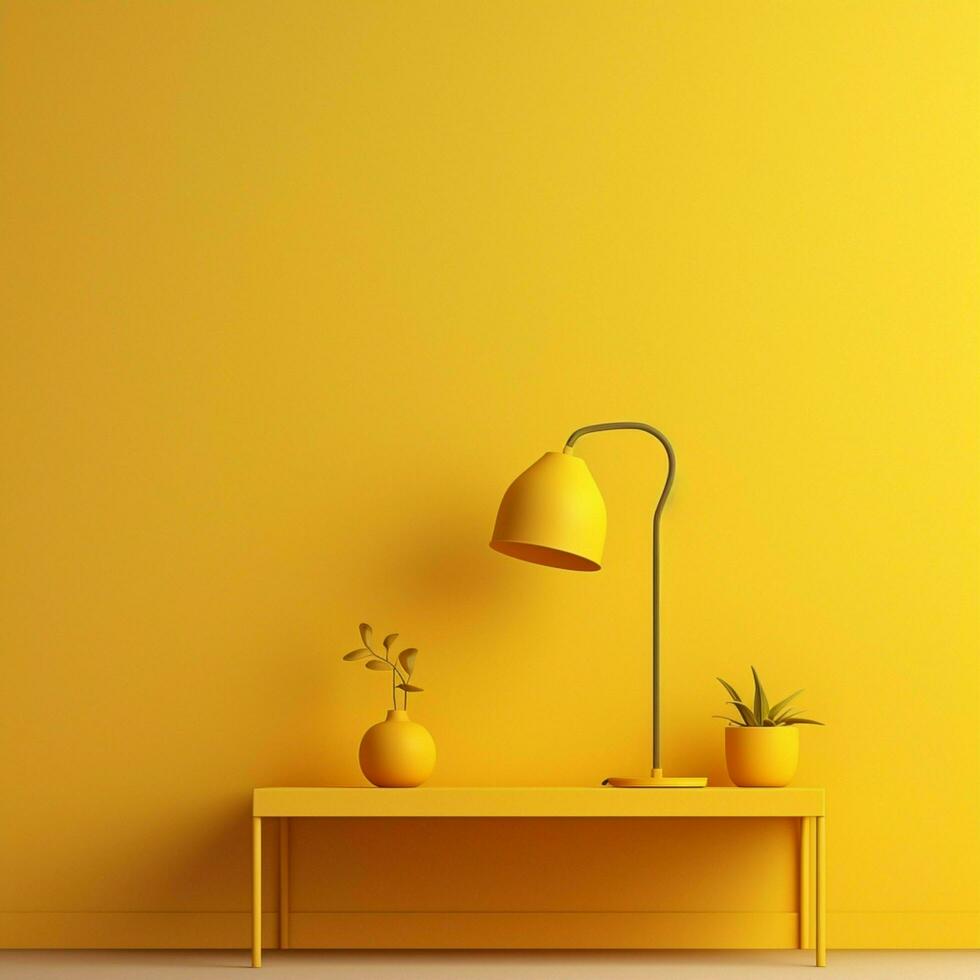yellow Minimalist wallpaper 30622187 Stock Photo at Vecteezy
