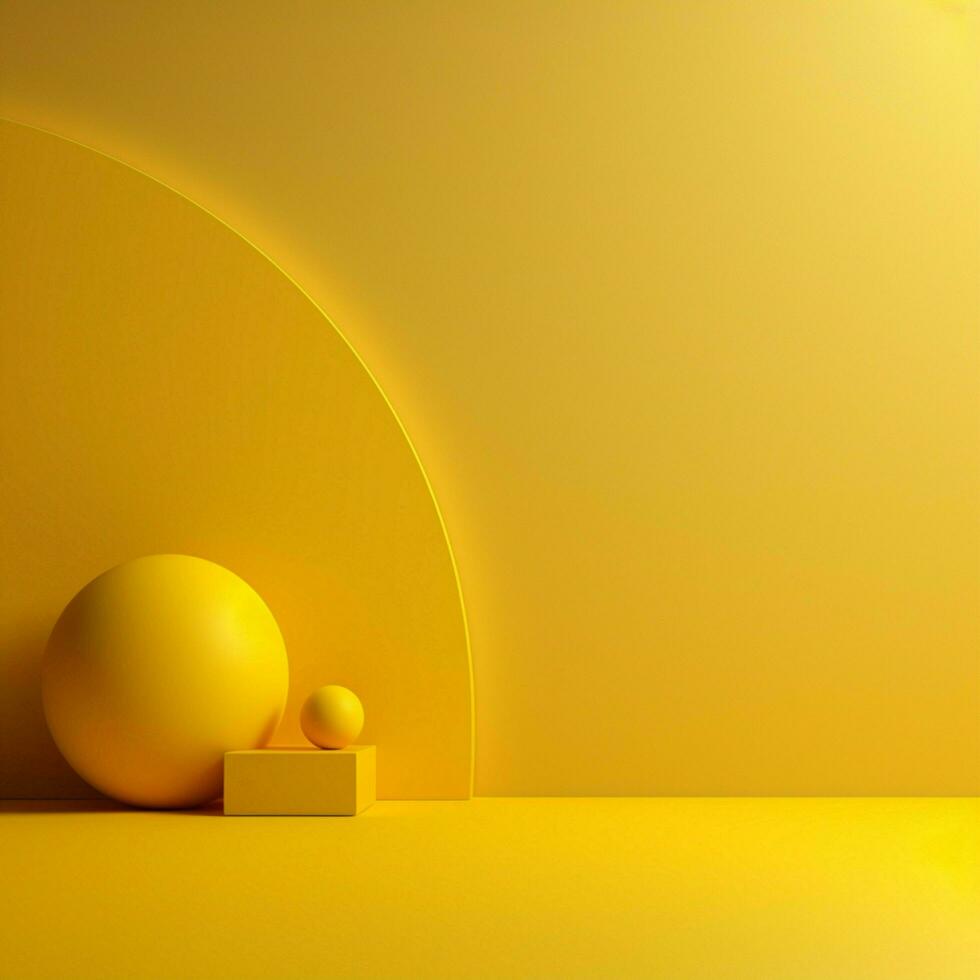 yellow Minimalist wallpaper 30622200 Stock Photo at Vecteezy