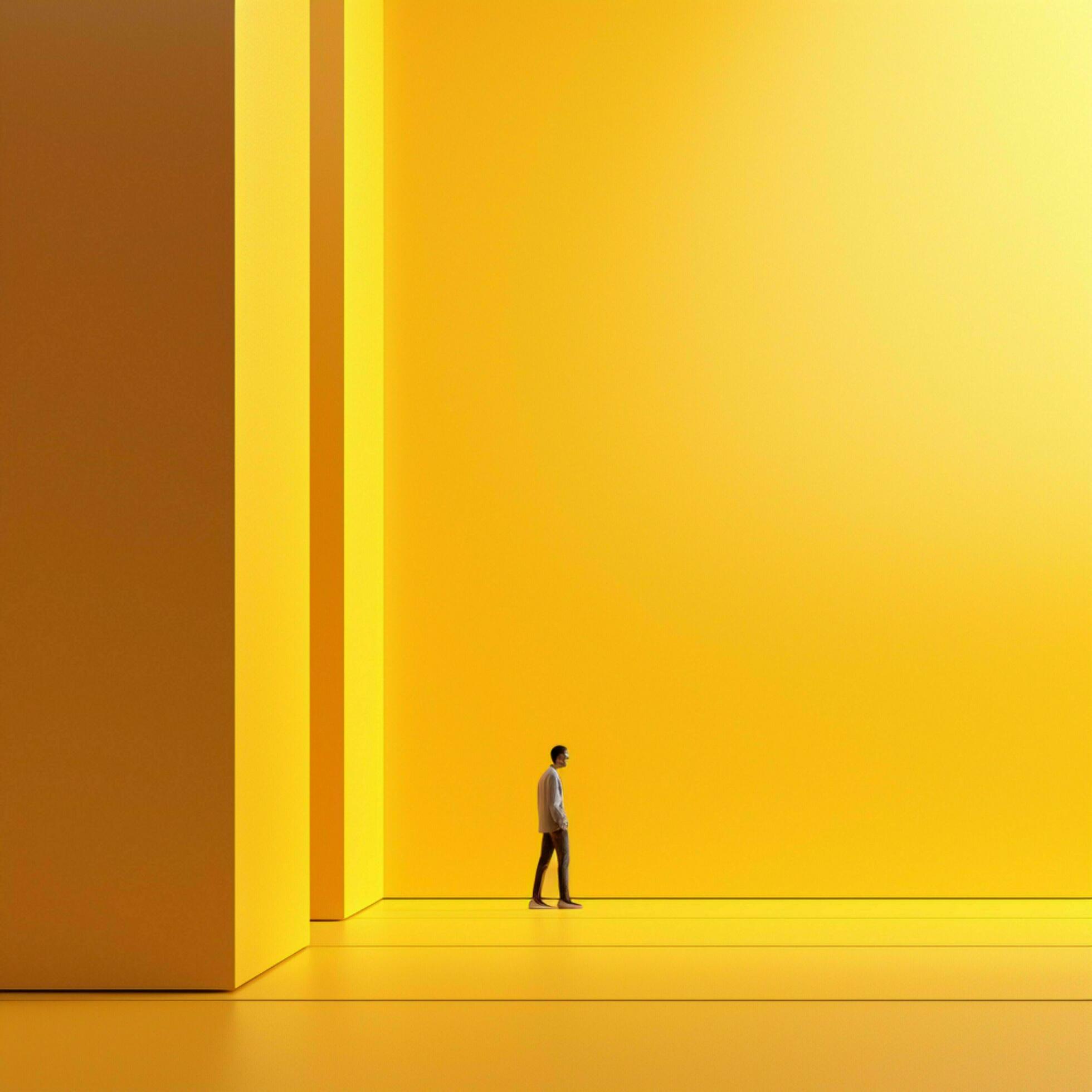yellow Minimalist wallpaper 30622217 Stock Photo at Vecteezy