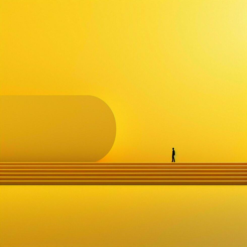 yellow Minimalist wallpaper 30622229 Stock Photo at Vecteezy