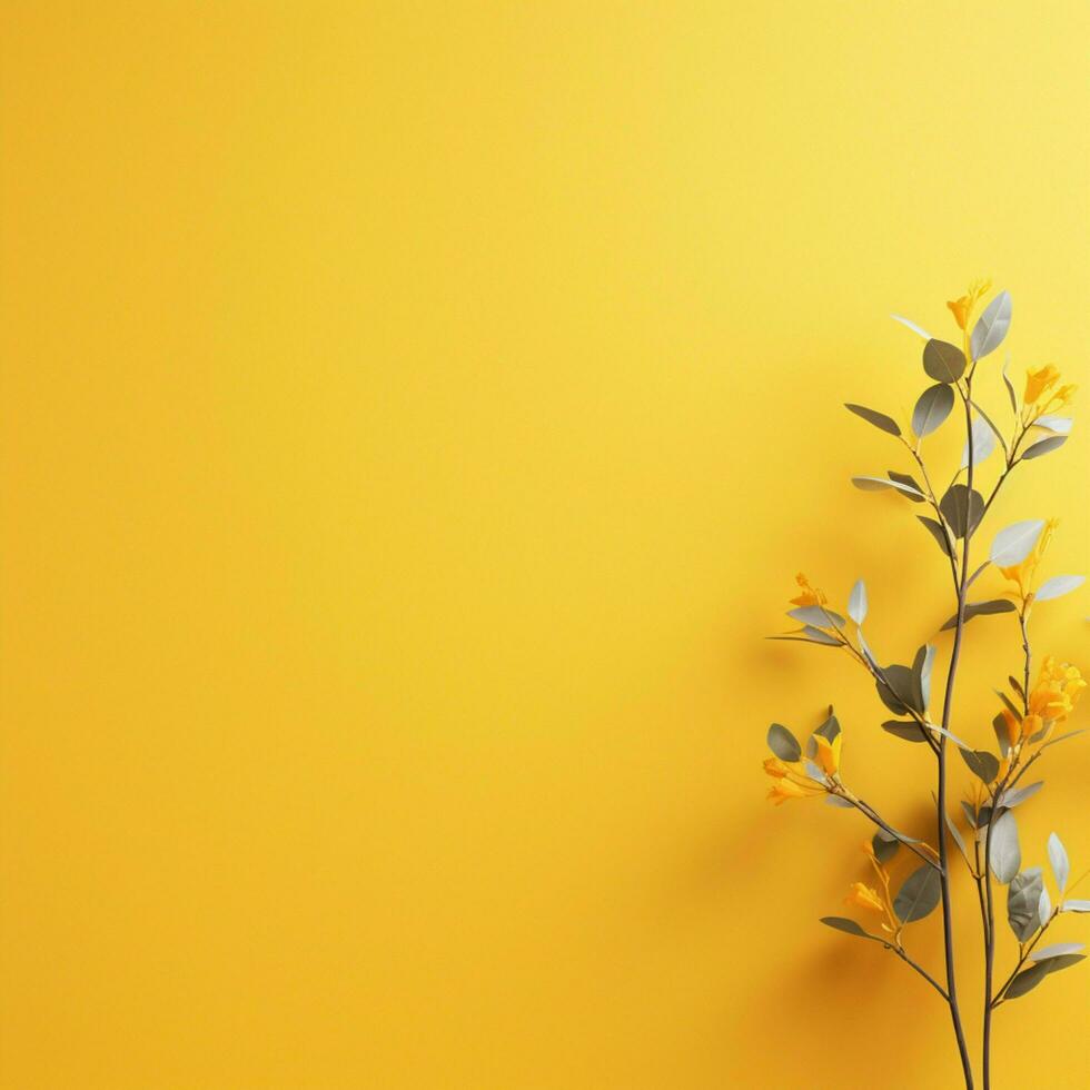 yellow Minimalist wallpaper 30622238 Stock Photo at Vecteezy