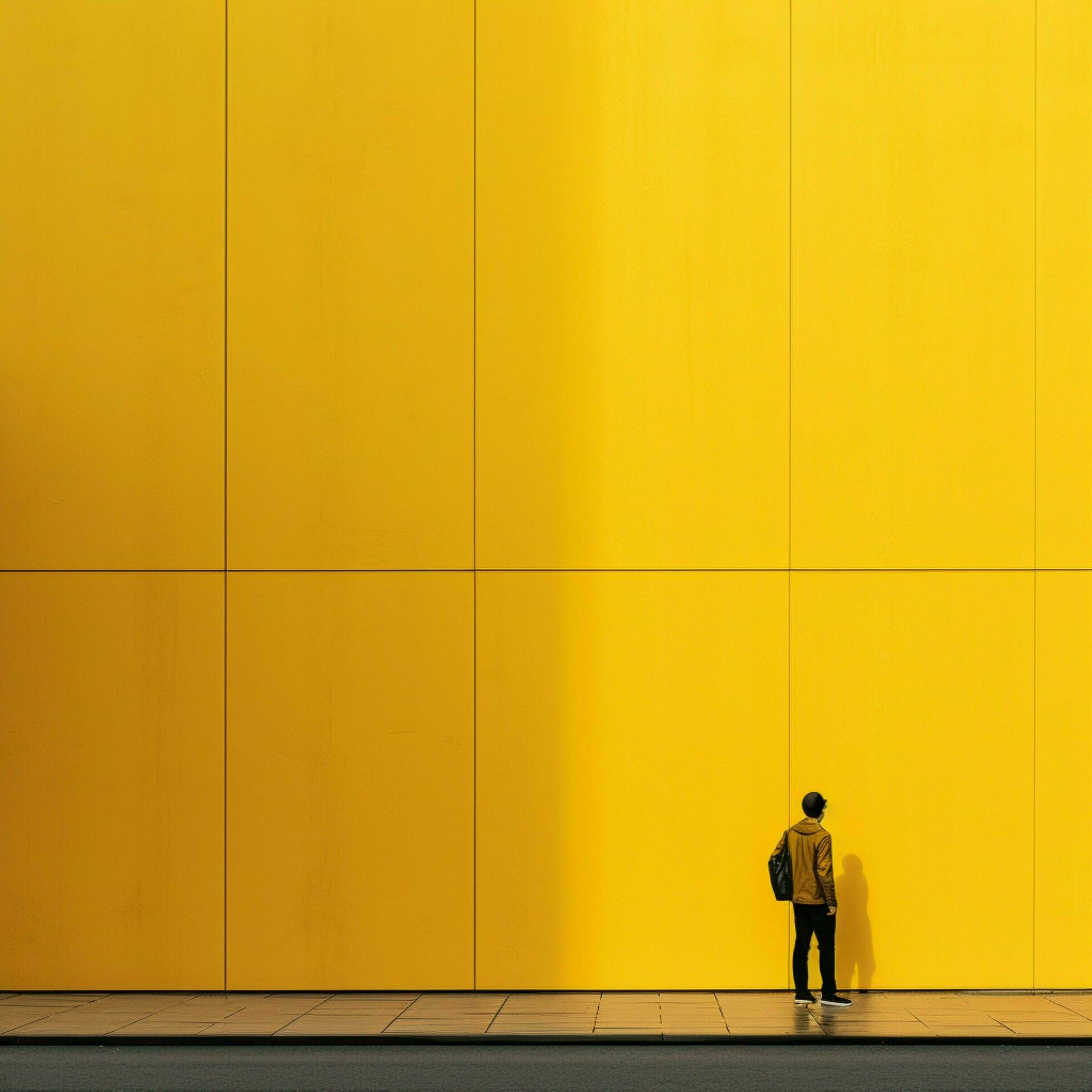 yellow Minimalist wallpaper 30622239 Stock Photo at Vecteezy