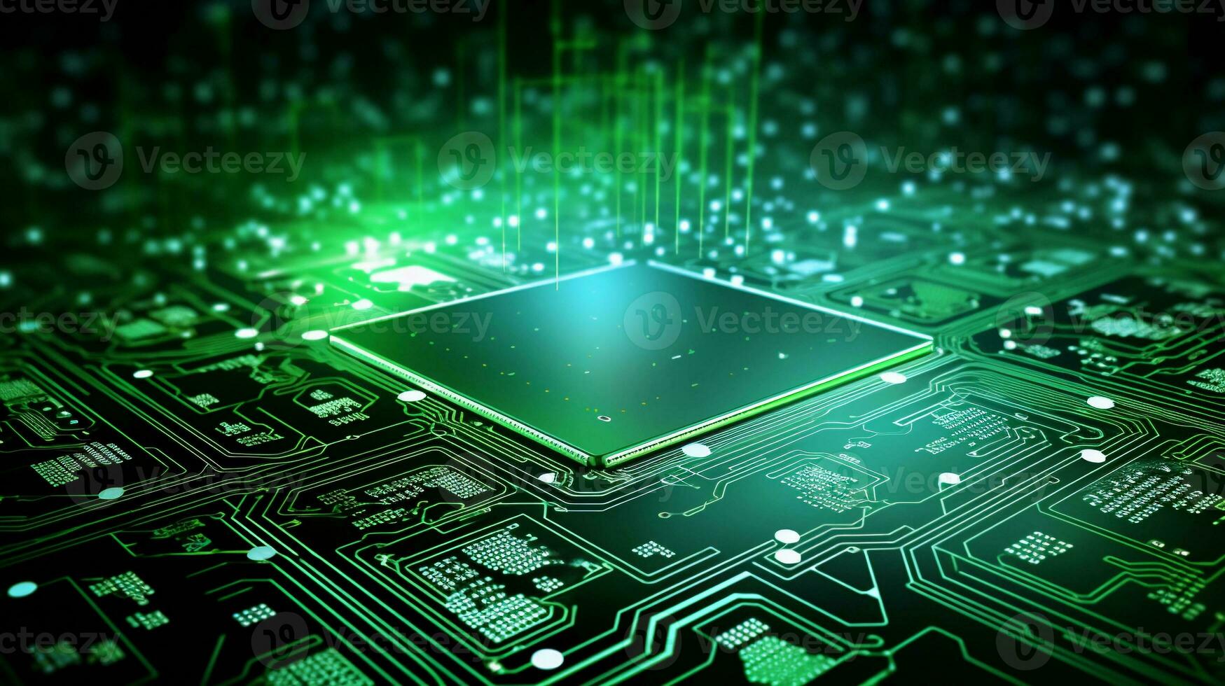 Abstract background wallpaper information technology theme, Server Router Microchip Circuit ...